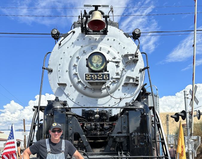 Steam Locomotive Expert Inspires Rail Enthusiasts - BNSF California